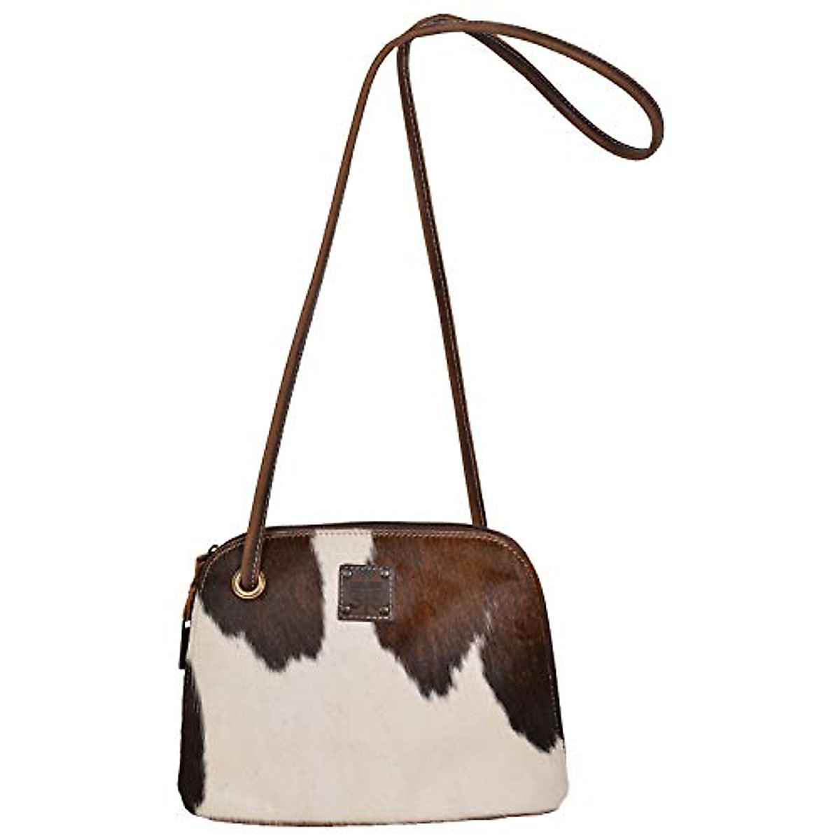 STS Ranchwear Cowhide Classic Crossbody Cowhide/Tornado Brown One Size