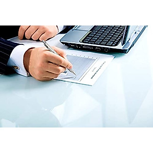 Zebra 29411 F-701 Ballpoint Stainless Steel Retractable Pen, Fine Point, 0.8mm, Black Ink (4)