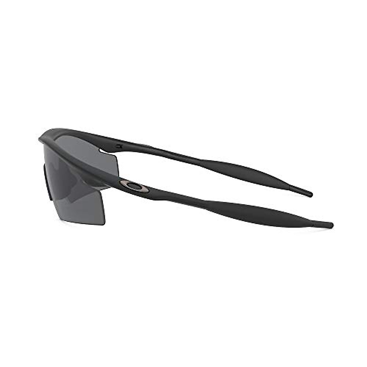 Oakley Men's OO9060 M Frame Strike Rectangular Sunglasses, Black/Grey, 29 mm