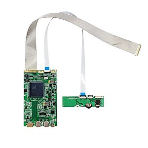 VSDISPLAY Mini HD-MI Type-C LCD Controller Board Work for 15.6 Inch 3840x2160 4K LCD Screen NV156QUM-N44 NV156QUM-N32
