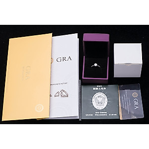 StarGems 0.1ct Moissanite 925 Silver Platinum Plated Double Row Band Ring B4496-0.1ct-5