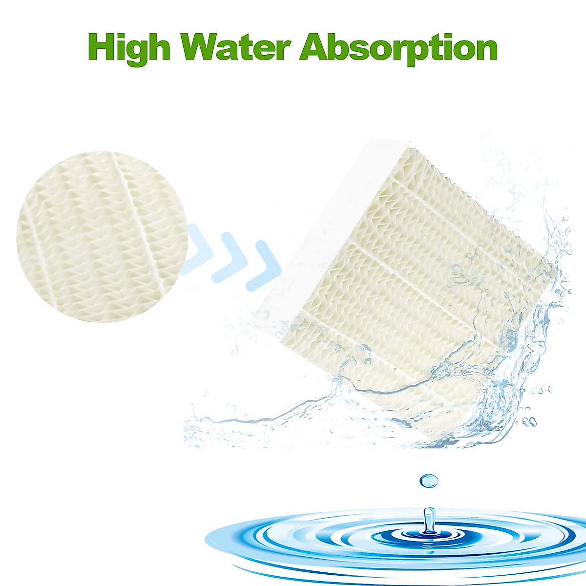 Replacement Filter Fit for Super Wick 1043 Humidifier, Replacement Filter Fit for Essick Air EP9500 EP9700 EP9800 EP9R500 EP9R700 EP9R800 826000 831000 Humidifiers