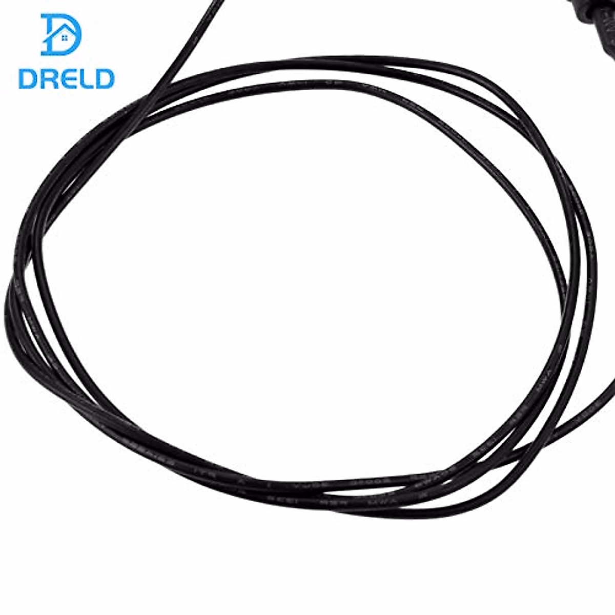 DRELD 2Pack Piezo igniter Spark Ignition with Push Button Igniter, Piezo Igniter with Threaded Ceramic Electrode lgniter, Type of 1 Out 2, Wire 1 Meter, Fit for Gas Grill Range Heater Stove