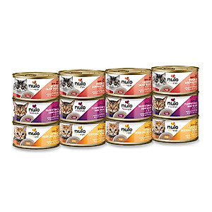 Nulo Freestyle Cat & Kitten Wet Pate Canned Cat Food, Premium All Natural Grain-Free, with 5 High Animal-Based Proteins and Vitamins to Support a Healthy Immune System and Lifestyle