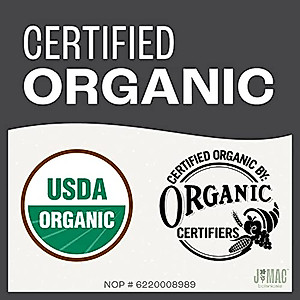 J Mac Botanicals, Organic Chamomile Flowers (4 oz), Certified Organic by Organic Certifiers, Inc. Whole Dried Chamomile flowers, Loose Leaf Organic Chamomile Tea, Chamomile Tea, chamomile flowers