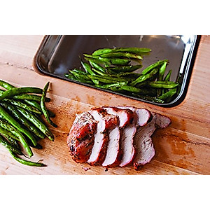 John Boos Block PM1514225-P Newton Prep Master Maple Wood Reversible Cutting Board with Juice Groove and Pan, 15 Inches x 14 Inches x 2.25 Inches