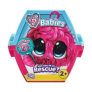 Little Live Pets 30150 Scruff-a-Luvs Babies Release, Reveal, Groom & Love Plush Rescue pet, Classic