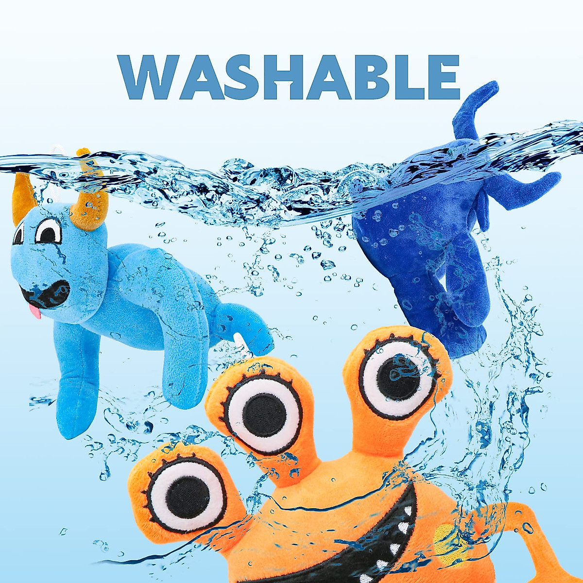 6PCS Garden of Banban Plush,10 inches Ban ban Plushies Toys,Soft Stuffed Figure Doll for Fans Gift,Soft Animal Adult and Kids - Pink