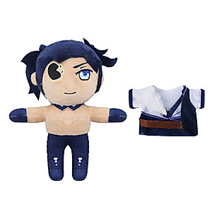 MORROWIND Anime Plush Toy Doll Kaeya Diluc Venti Zhongli Tartaglia Plushie Stuffed Figure for Kids Girls Anime Fans 10inches (Kaeya)