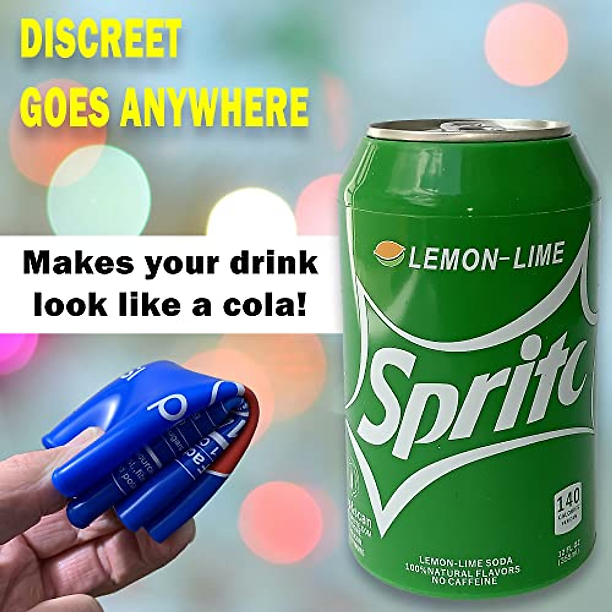 Akkeel Direct Beer Can Covers, Beer Sleeve, Can Cover with Easy On & Off Design - Perfect for Outdoor Parties, Parks, Travel, Beach & Sporting Event – Ultimate Solution to Hide a Beer – Pack of 6