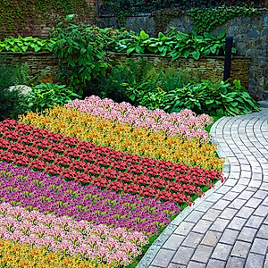 Vebroert Artificial Flowers, 12 Bundles Outdoor Fake Flowers UV Resistant Silk Flowers Greenery Decor, No Fade Plastic Faux Plants for Window Boxes Garden Porch Wedding Decoration, Yellow