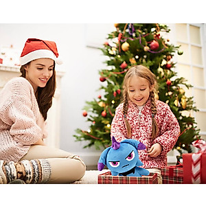 BIBHINN Pal Plush Depresso Monster Stuffed Animals Soft Plushies, Lamball Sheep Soft Plush Throw Pillow Cat Cattiva Doll Toy Girl boy Christmas Birthday Gift (Depresso)