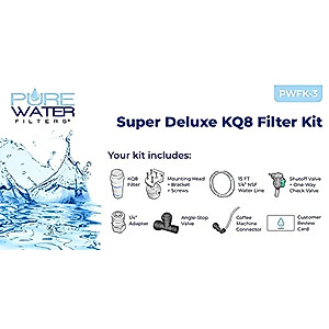 Keurig K2500 Plumbed Single Serve Commercial Coffee Maker and Tea Brewer with Direct Water Line Plumb and Filter Kit