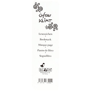 Fridolin 67445"Klimt The Fulfilment" Bookmark