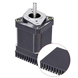 DGZZI Aluminum Heatsink 4PCS 40x40x11mm Black Aluminum Cooling Fin Radiator with 3M Thermal Conductive Adhesive Tape for Cooling GPU IC Chips VRAM VGA RAM