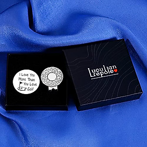 Husband Birthday Gift Golf Ball Marker Christmas Gifts for Husband Stocking Stuffers for Men Couples Gifts for Boyfriend from Girlfriend Husband Gifts from Wife Fiance Gifts for Him Valentines Day