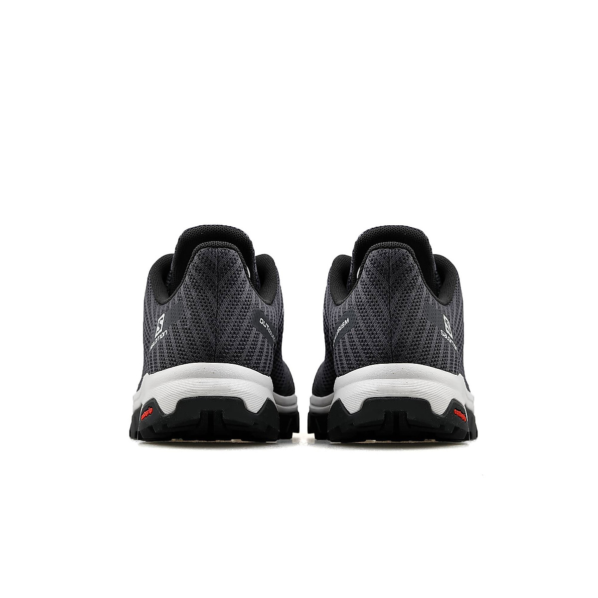 Salomon Outbound Prism Hiking Shoes for Men, Lunar Rock/Lunar Rock/Gum1a, 10