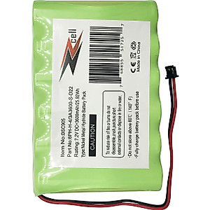 ZZcell® Battery Replacement for DSC Impassa SCW9057 Control Panel, 6PH-H-4/3A3600-S-D22 Alarm System 7.2V 3600mAh (Note: Check Part No. Before Purchase) Battery Will Fully Charge Once Installed.