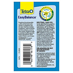 Tetra EasyBalance 8.45 Ounces, Weekly Freshwater Aquarium Water Conditioner, (Model: 16177)