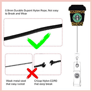 Nurse Badge Reel, Cute Badge Reel Retractable for Nurses, Badge Reel Holder Retractable with Alligator ID Clip Badge Reel Glitter for Office Worker Doctor Nurse (Golden)