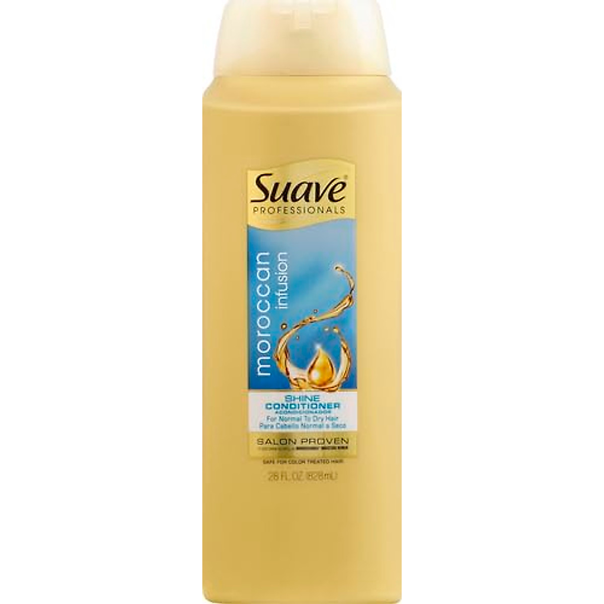 Suave Professionals Shine Conditioner, Moroccan Infusion, 28 Fl Oz (Pack of 4)