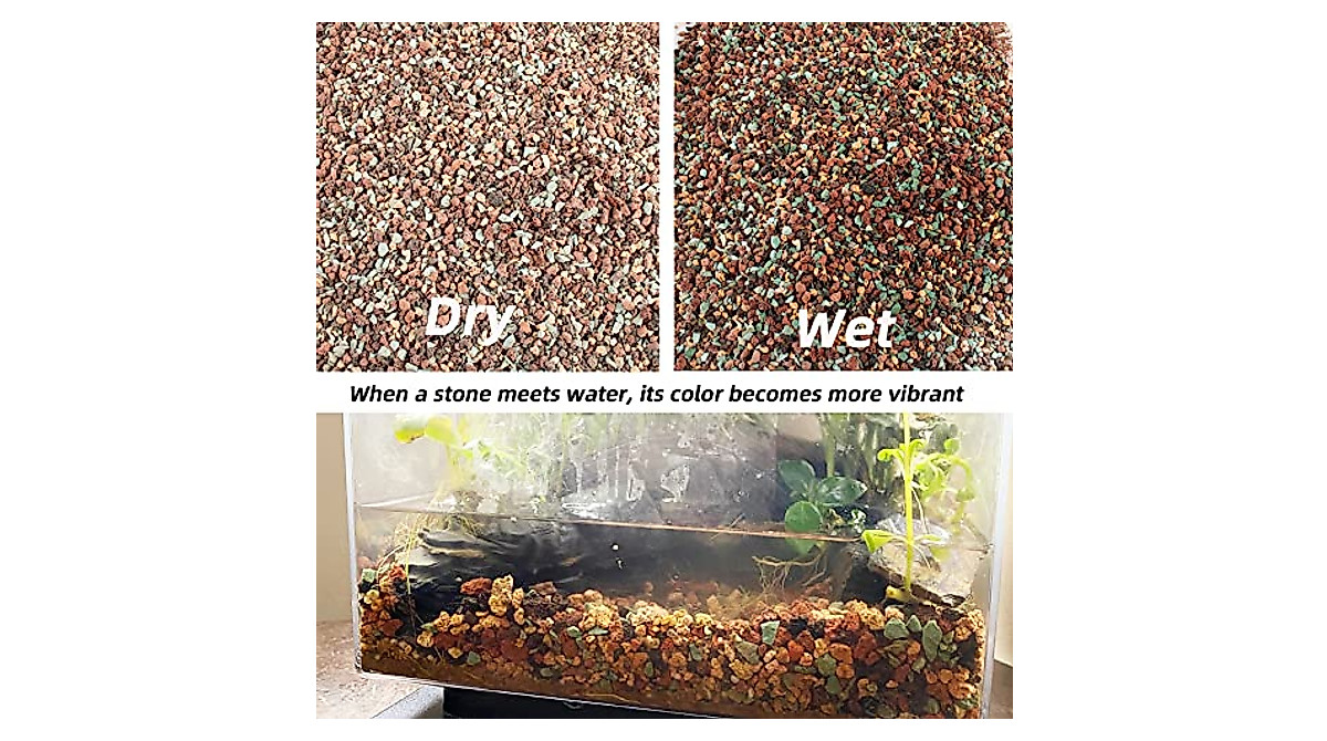7lb Mix Lava Rocks for Plants - Ideal for Succulents