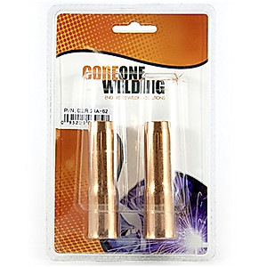 MIG Welding Nozzle Tweco Style Model 24A-62 2 Pack