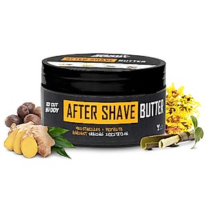The Cut Buddy After Shave Butter for Men & Women, Moisturizer with Shaving Razor Bump Defense, Witch Hazel, Shea Butter, Ginger & Willow Bark, 8 Fl Oz