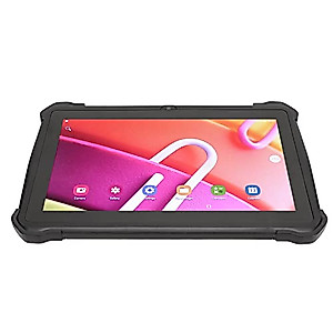 Zopsc 7in Kids Tablet for Android10 2.4G 5G WiFi IPS Smart Tablet GPS Support 500W 800W 4GB 32GB MT6592 Octa Core 5000mAh 1960 1080. (Pink)