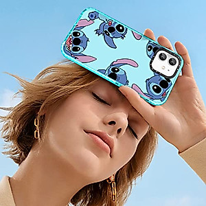 Jowhep Stitc for iPhone 11 6.1”Case Cute Cartoon Character Girly for Girls Kids Teens Phone Cases Cover Fun Unique Kawaii Cool Shockproof Soft TPU Bumper Protective Case for iPhone 11 6.1 Inches