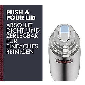 Thermos Bottle, Polyester, edelstahl, 0,75 L