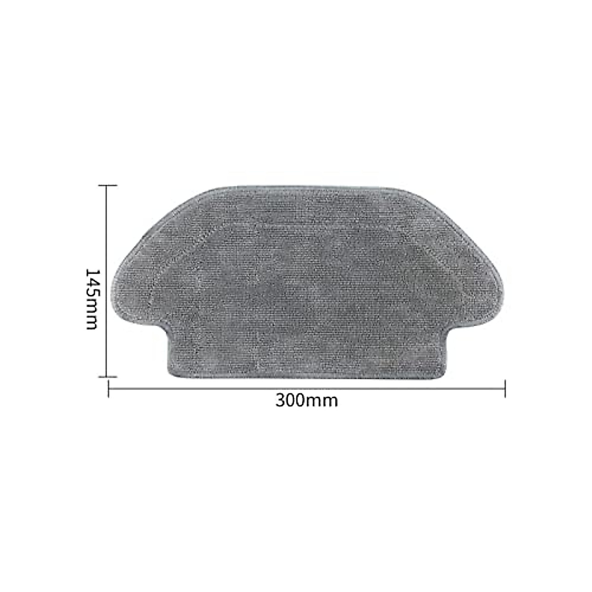 EtliN Compatible with Xiaomi Mijia Mi STYJ02YM Robot Parts Robot Vacuum Cleaner Cleaning Cloth Wet Mop Pro Accessories (Color : 2pcs)