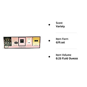 Victoria's Secret 5 Piece Mini Gift Set for Women .25 oz.