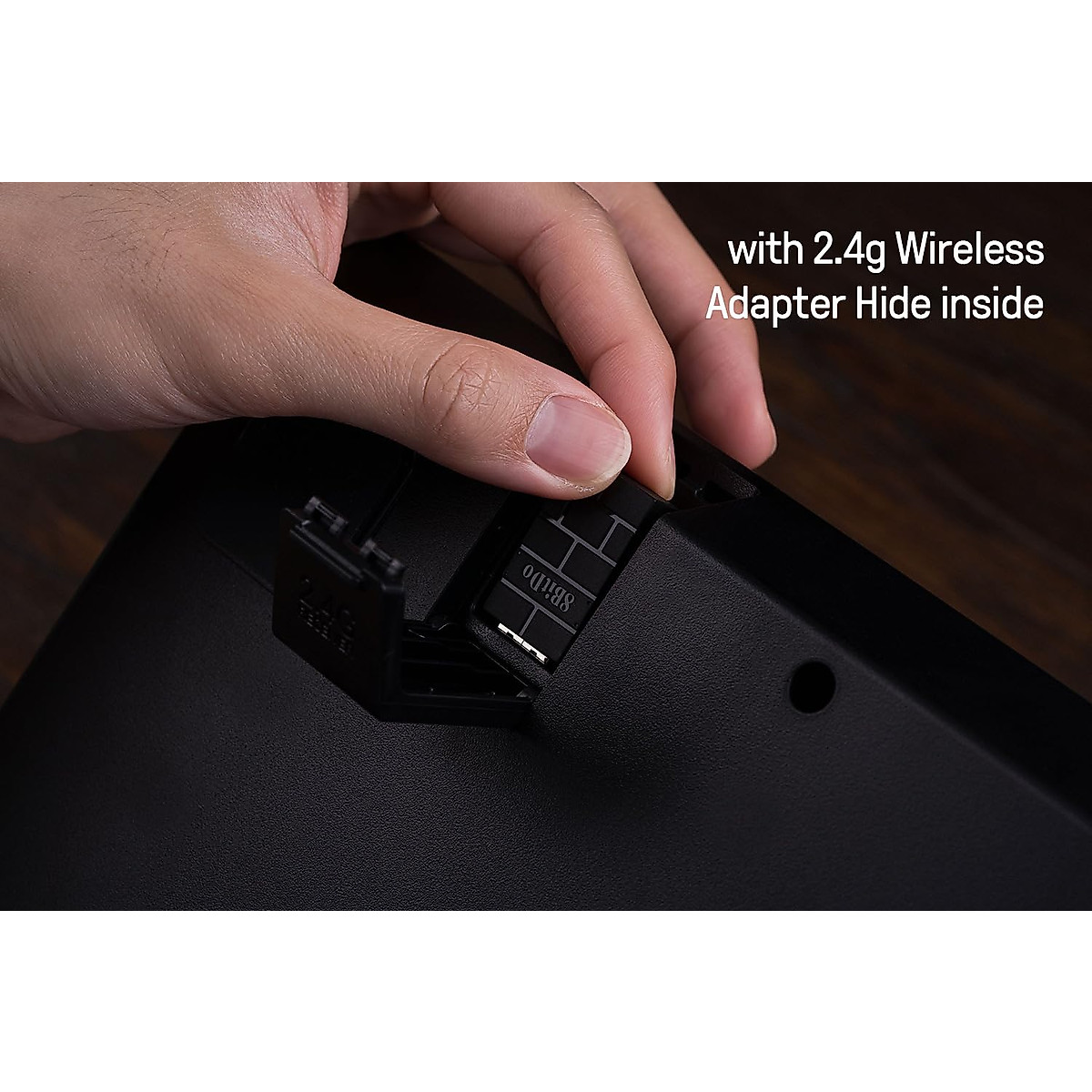 8Bitdo Wireless Arcade Stick for Xbox Series X|S, Xbox One and Windows 10, Arcade Fight Stick with 3.5mm Audio Jack - Officially Licensed (Black)