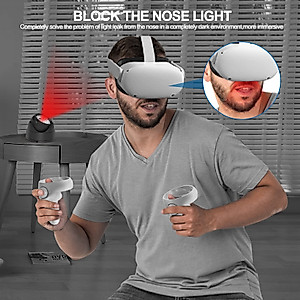 Esimen Infrared Flood IR Light Compatible for Meta Quest 3 Quest 2 IR Illuminator,PSVR 2 Hand Tracking Immersive No-Light Anti-Interference, Increase Tracking Sensitivity Reduce Drift