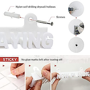 ONE WALL Now Playing Vinyl Record Stand Wall Mount Vinyl Record Holder Record Display Storage Holder for Album Hanging Storage Shelf, White