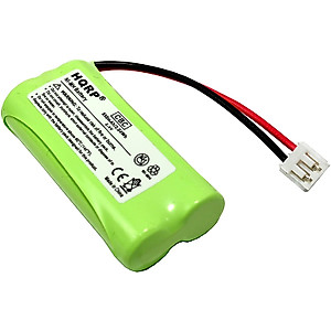 HQRP Phone Battery Compatible with Sanik 2SV-AAA65H-S-J1 2SN-AAA65H-S-J1 General Electric GE 5-2826 28871 28871FE2-A 5-2814/52814, 28811 28811FE2-A 28811FE2 28851 27902 27950 27951 Cordless Telephone