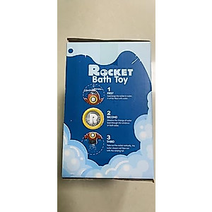 Sitodier Bath Toys | Bath Toys for Toddlers 1-3 Years Old | Space Spray Water with Rotatable Fountain Shower Bathtub Toys | Baby Shower Bath Toys for Toddlers Boys Girls 1 2 3 4 Years