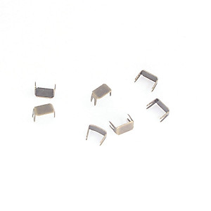 #5 300 pcs Antique Brass Zipper Bottom Stops and Top Stops for Zipper Repair (Antique Brass) Leekayer