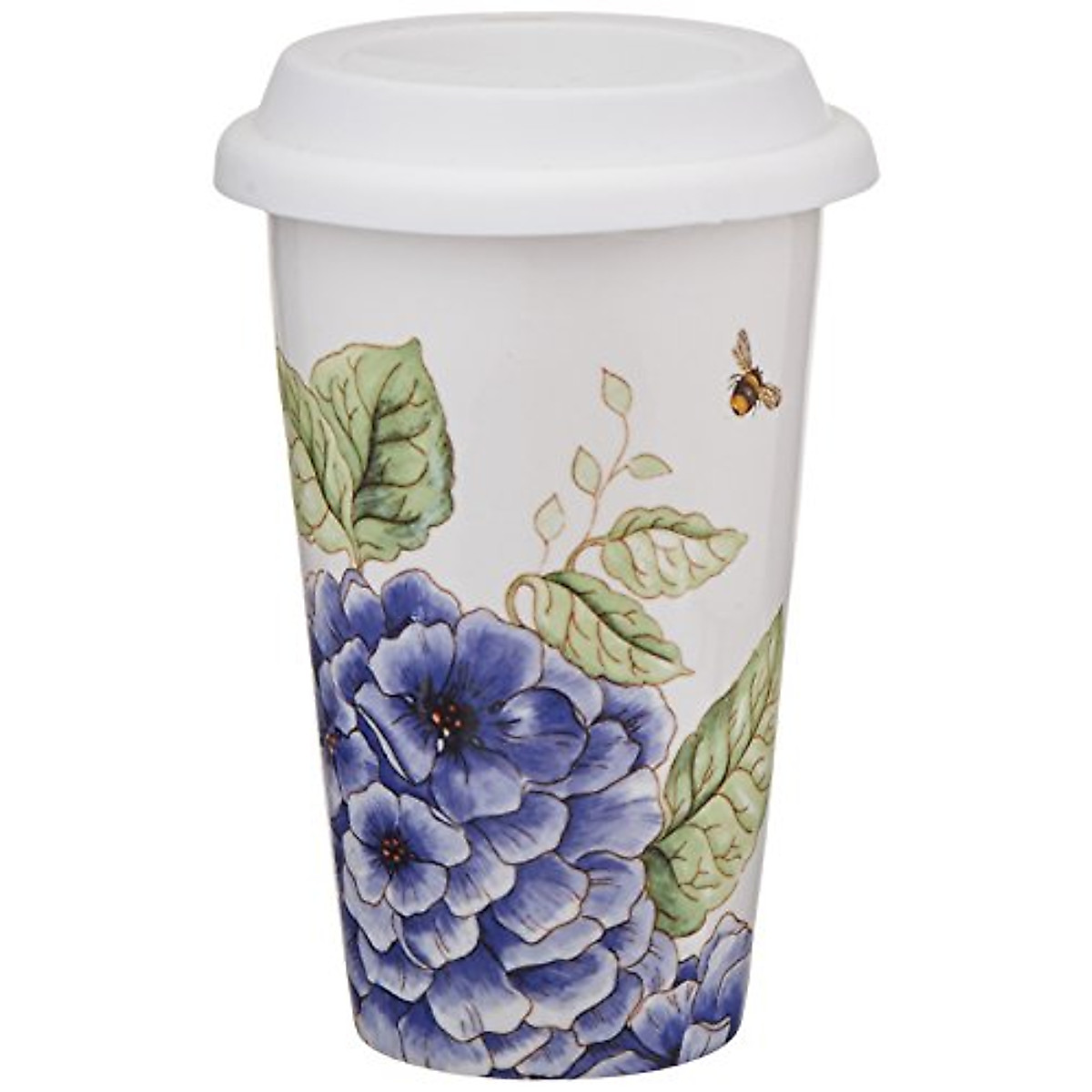 Lenox 846844 Butterfly Meadow Blue Thermal Travel Porcelain Mug