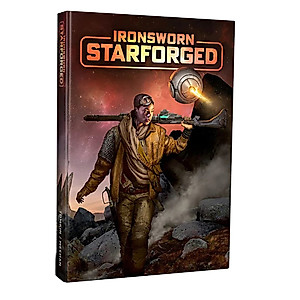 Ironsworn: Starforged - Deluxe Edition Rulebook - Hardcover RPG Book, Standalone Adventure, Human Centric, Science Fiction, 3 Modes of Play (Guided, Co-Op, Solo), 404 Pages, Colorful Illustrations