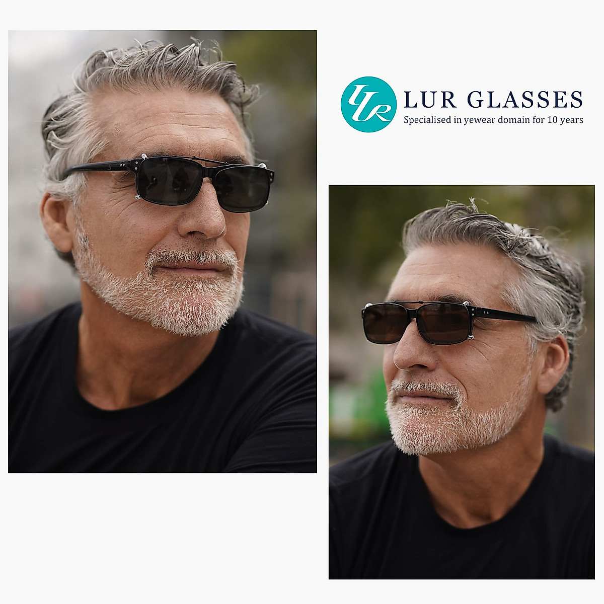 Clip on Sunglasses Polarized Lens