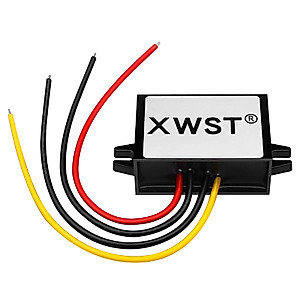 XWST DC 12V 24V Step Down to 5V 8A 40W Converter Voltage Reducer, 5Volt regulator Waterproof DC/DC Buck Transformer Power Supply