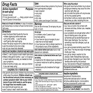 Flonase Sensimist Allergy Relief Nasal Spray for Non-Drowsy, 24-Hour Multi-Symptom Allergy Relief – 120 Sprays (Pack of 2)