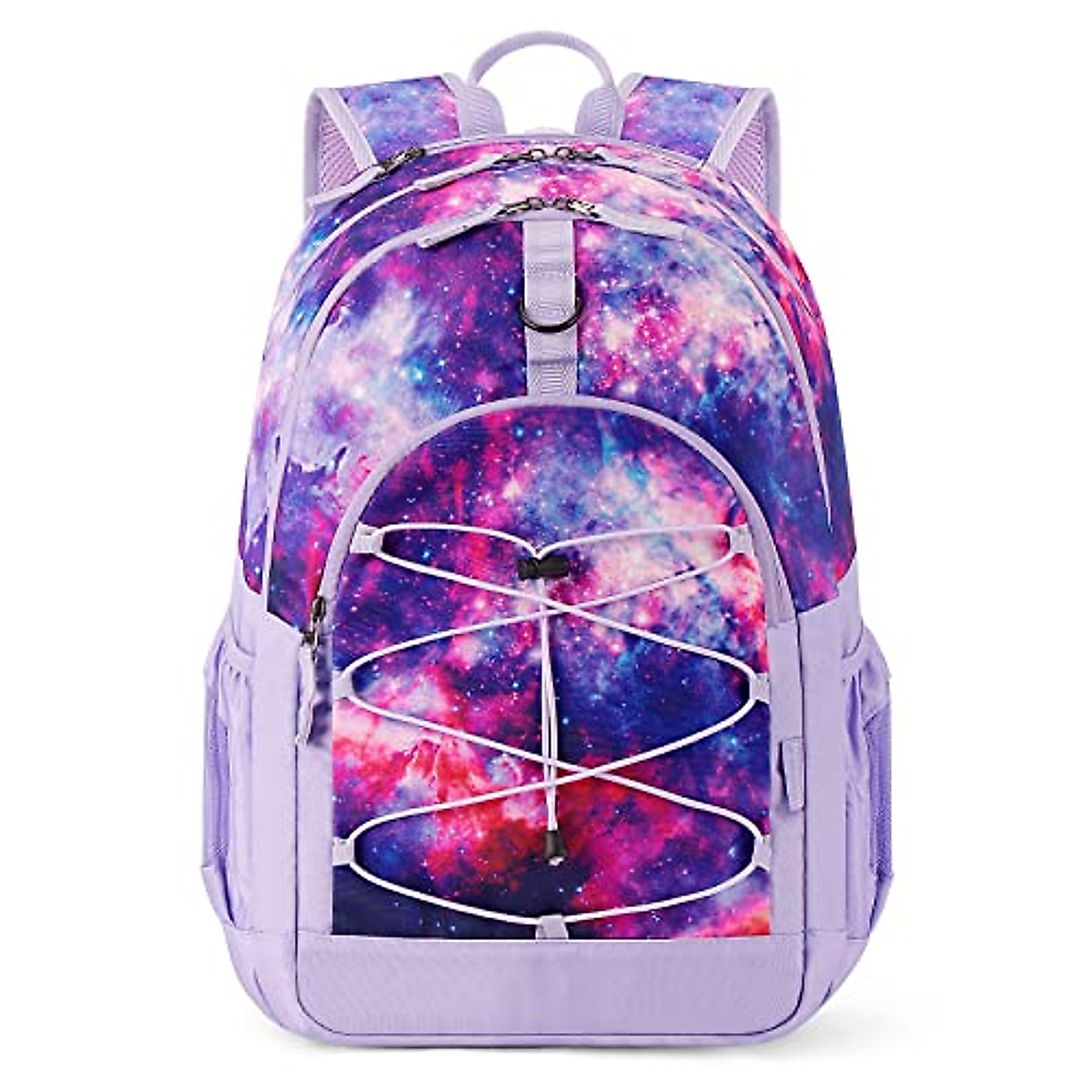 Choco Mocha 18inch Glaxay Backpack + Lunch Bag, Red