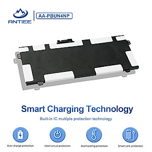 ANTIEE 15.2V 57Wh AA-PBUN4NP PBUN4NP Laptop Battery for Samsung ATIV Book 9 Pro NP940Z5J NP940Z5L NP940Z5L-X01US NP940Z5L-X03US NP940Z5L-S03US Series NP9300AA AAPBUN4NP BA43-00374A 4ICP6/60/80