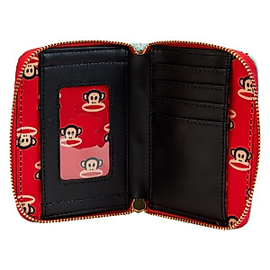 Loungefly Paul Frank Julius Head Faux Leather Zip Wallet