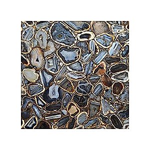 Natural Agate Stone Square 18" x 18" Inch Side & Corner Table Top, Natural Agate Stone Square Coffee & Centre Table Top, Agate Stone Sqaure Dining & Meeting Room Table Top, Piece Of Conversation