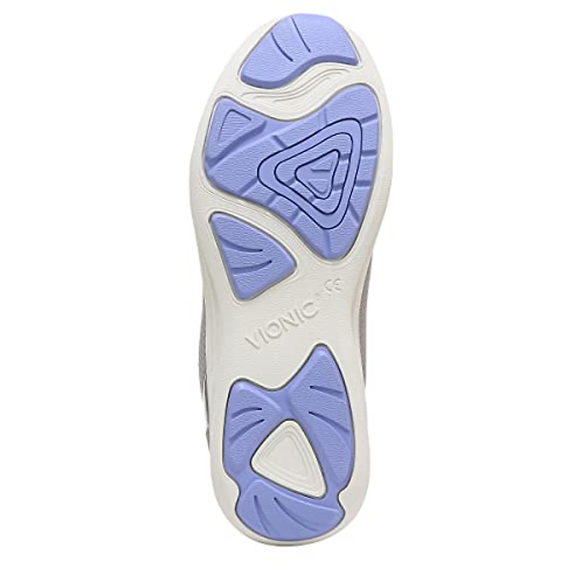 Vionic Women's Agile Cassis Walking Sneaker- Supportive Active Sneaker That Includes an Orthotic Insole and Cushioned Outsole for Arch Support, Light Grey 8 Medium