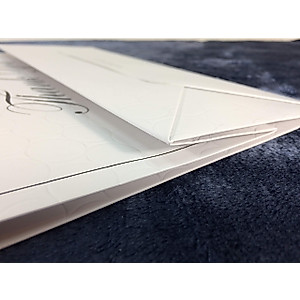 MODEENI 12 Large White Thank You Gift Bag Wedding Thank U Bags with handles 13x10 Paper Shopping Large White Gift Bags Merchandise Premium Quality Elegant Luxury Matte Modern Fancy Retail Clothing Boutique Birthday